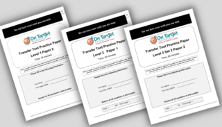 Transfer Test Practice Papers – On Target Resources