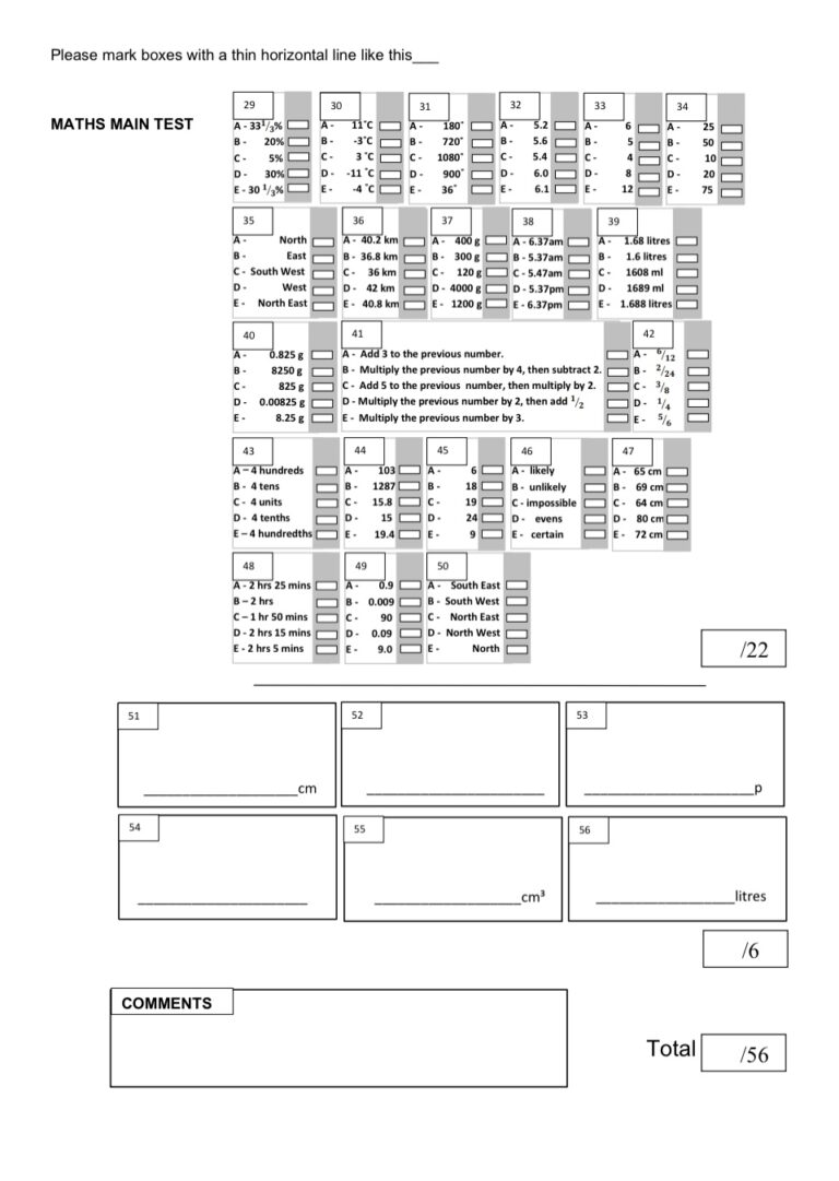 Transfer Test SEAG Style Practice Papers – Level 3 – On Target Resources